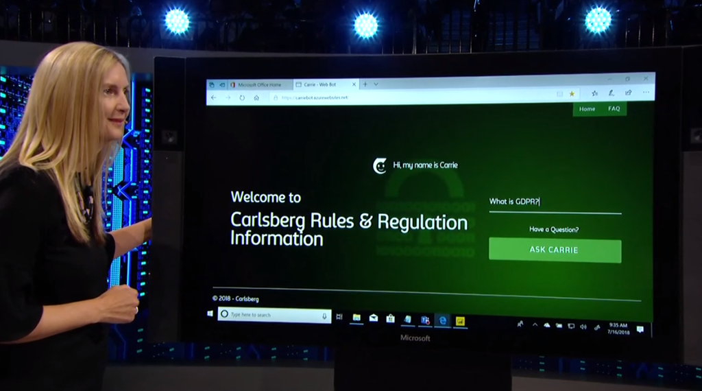 Microsoft Inspire 2018 Day 1 Corenote | ブチザッキ