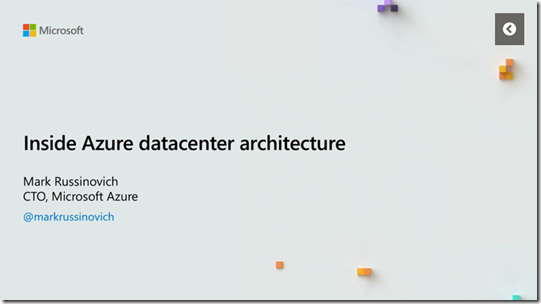 Build : Inside Azure datacenter architecture with Mark Russinovich | ブチザッキ